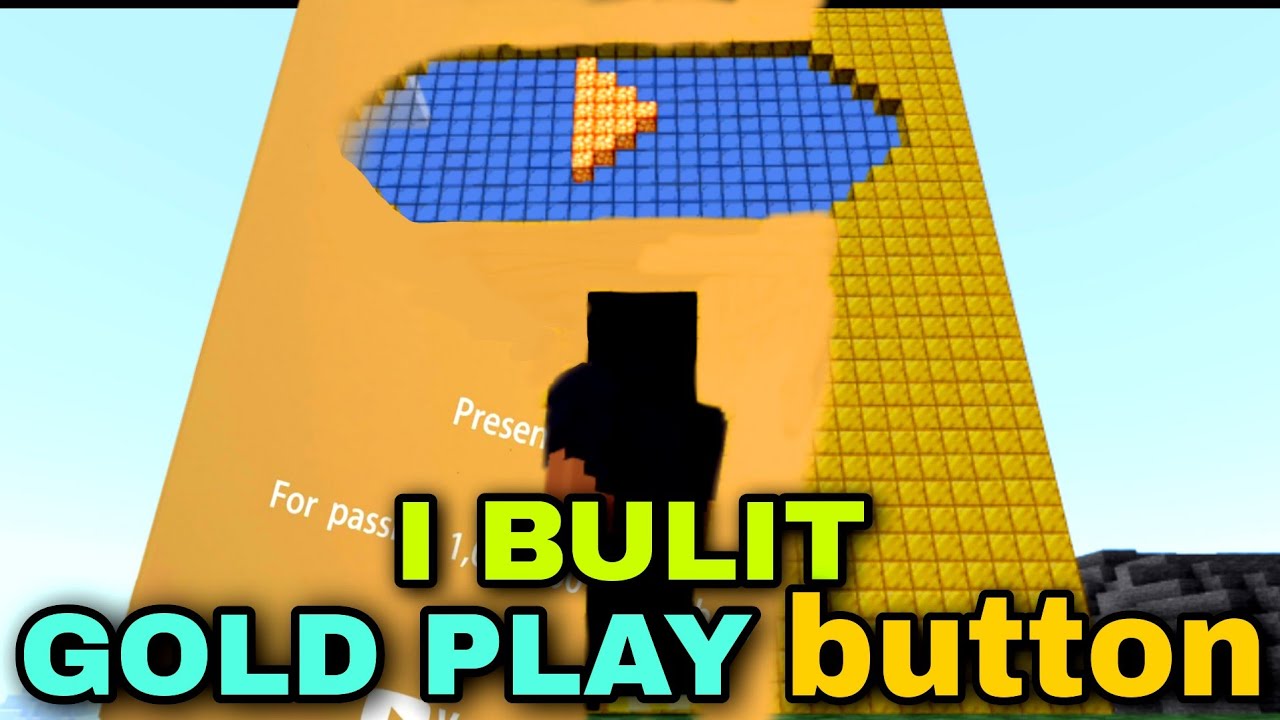 I Built My 1 Million GOLD AWARD in Minecraft ! - YouTube