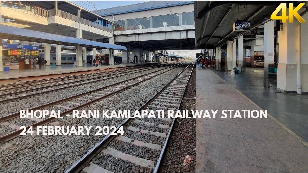 Bhopal - Rani Kamlapati Railway Station Walking Tour | 24th February ...