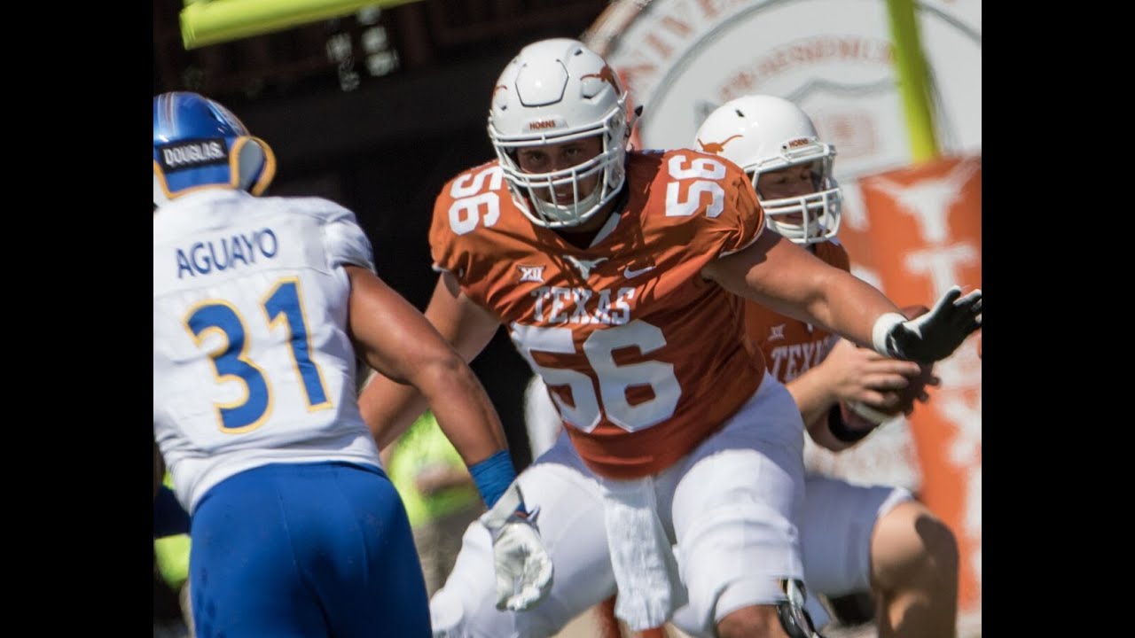 Samuel Cosmi OT Texas 2020 NFL Draft - YouTube