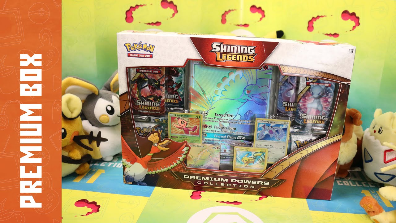 Opening A Pokemon SHINING LEGENDS PREMIUM POWERS Collection! - YouTube