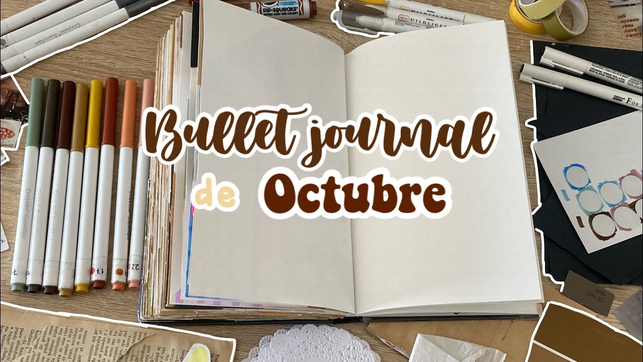 Bullet journal de Octubre 🍂🥞 - YouTube