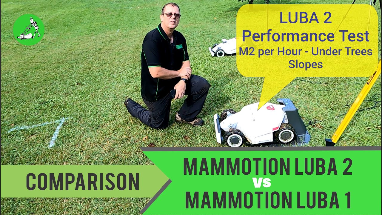 Luba 1 vs Luba 2 Performance Test - Wireless Robot Lawn Mowers ...