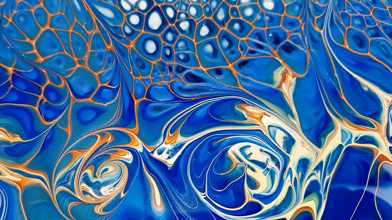 #49- Abstract Underwater Scene | Modified Bloom Swipe Technique | Fluid ...