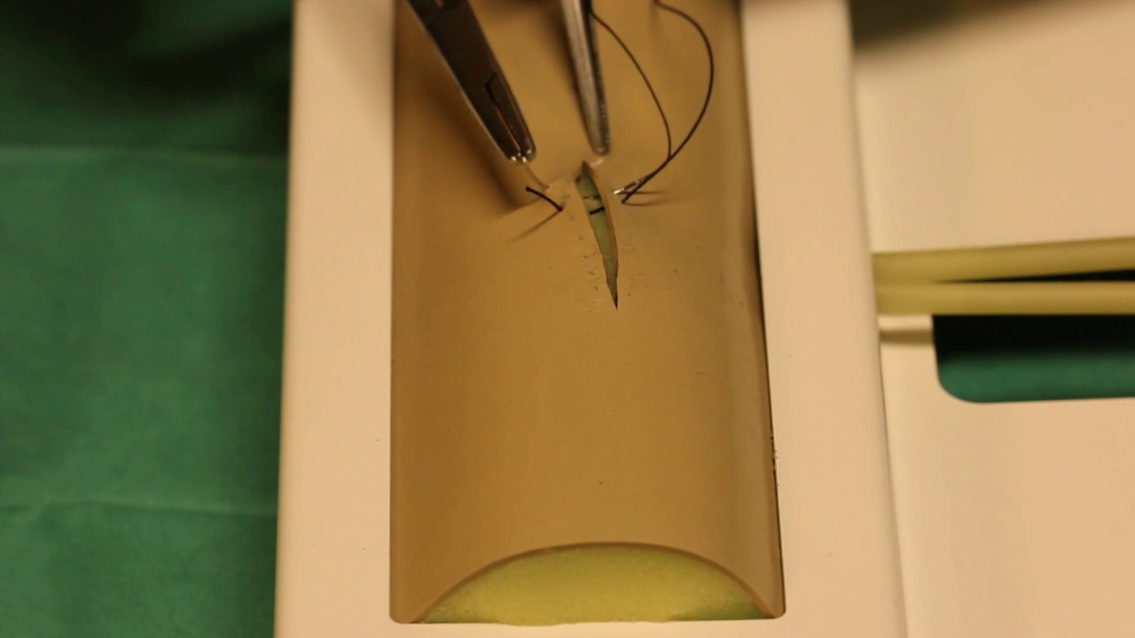 How to perform a U Suture? Learn now with this suture skills video ...
