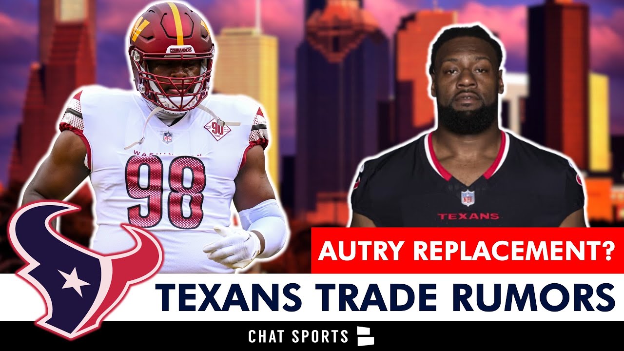 Texans Trade Rumors: Trade For Commanders DT? B/R Names Dameon Pierce ...