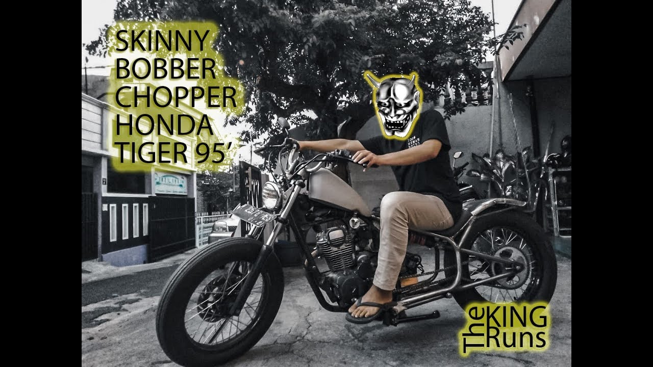 Honda Tiger Bobber Chopper #Part 1 - YouTube
