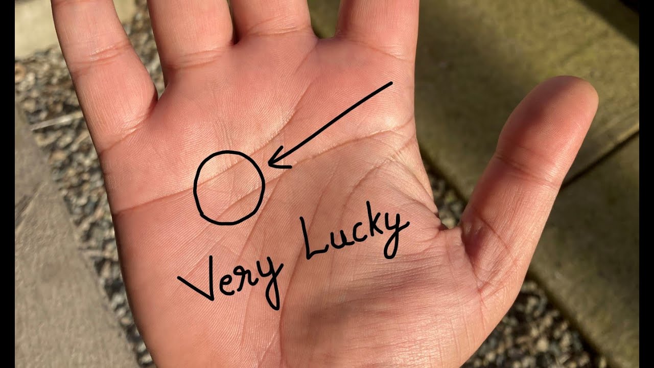 Very Lucky Mystic Cross on Hand, Check Your Hand if You have This Sign ...