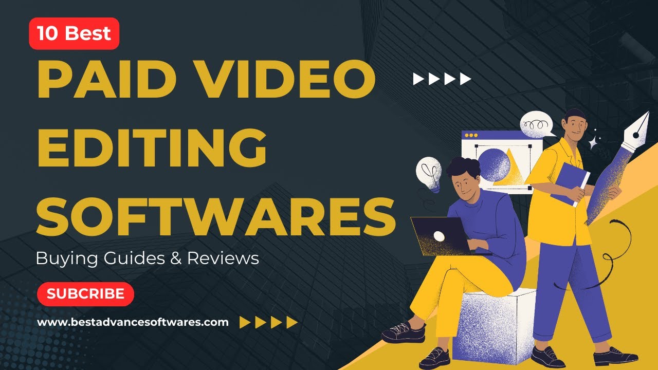 10 BEST Paid Video Editing Softwares - YouTube