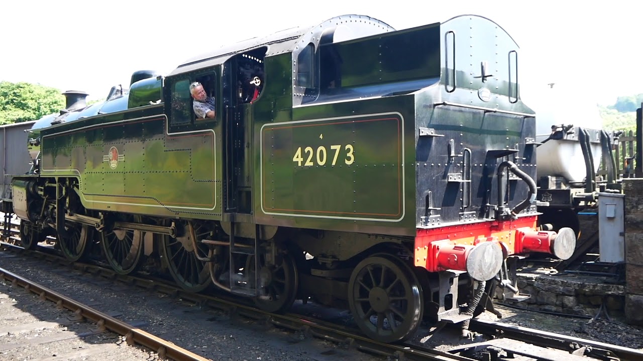 42073 BR Fairburn Tank Steam Loco, Lakeside & Haverthwaite Preserved ...