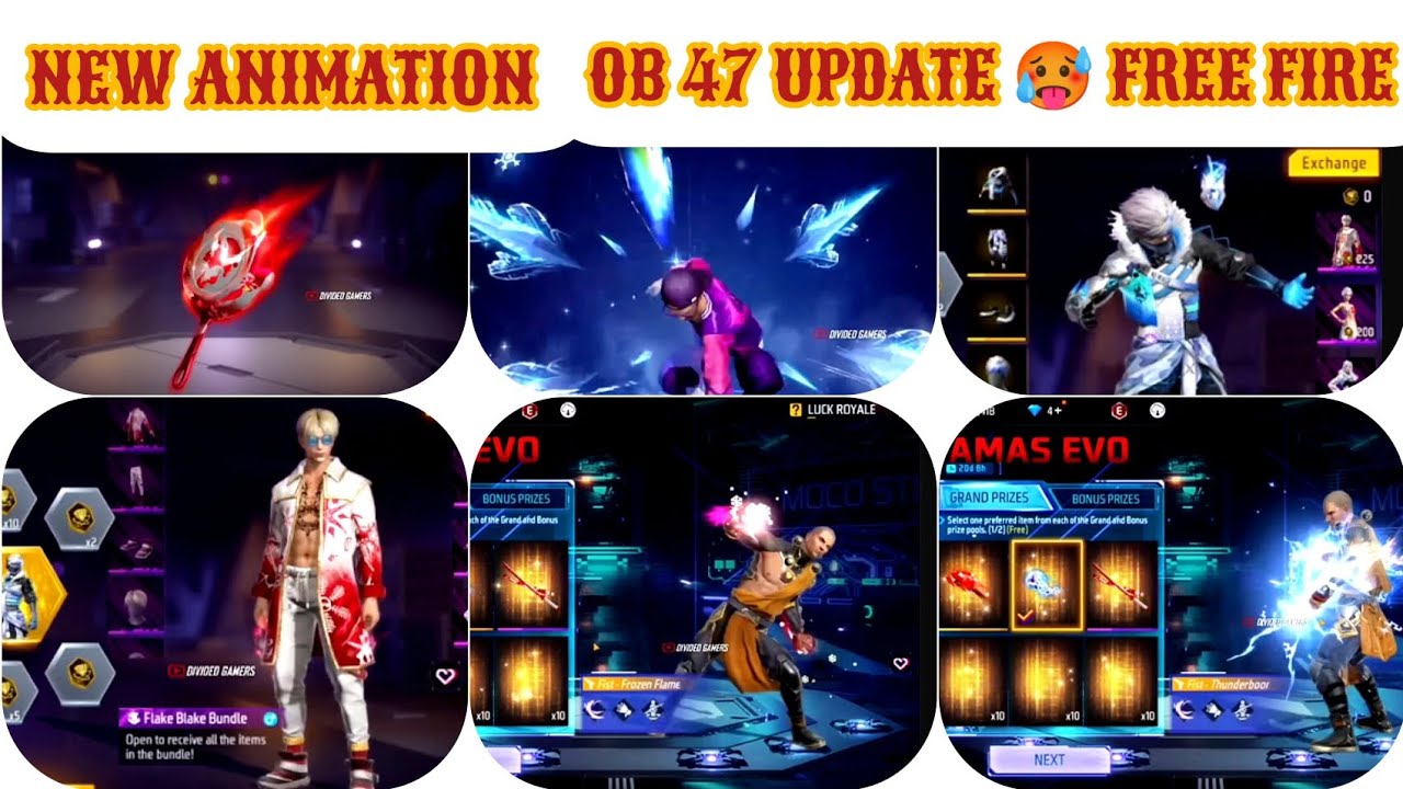 WINTERLAND NEW ANIMATION🥵NEW FIST SKIN OB 47 UPDATE FREE FIRE 🥳 - YouTube