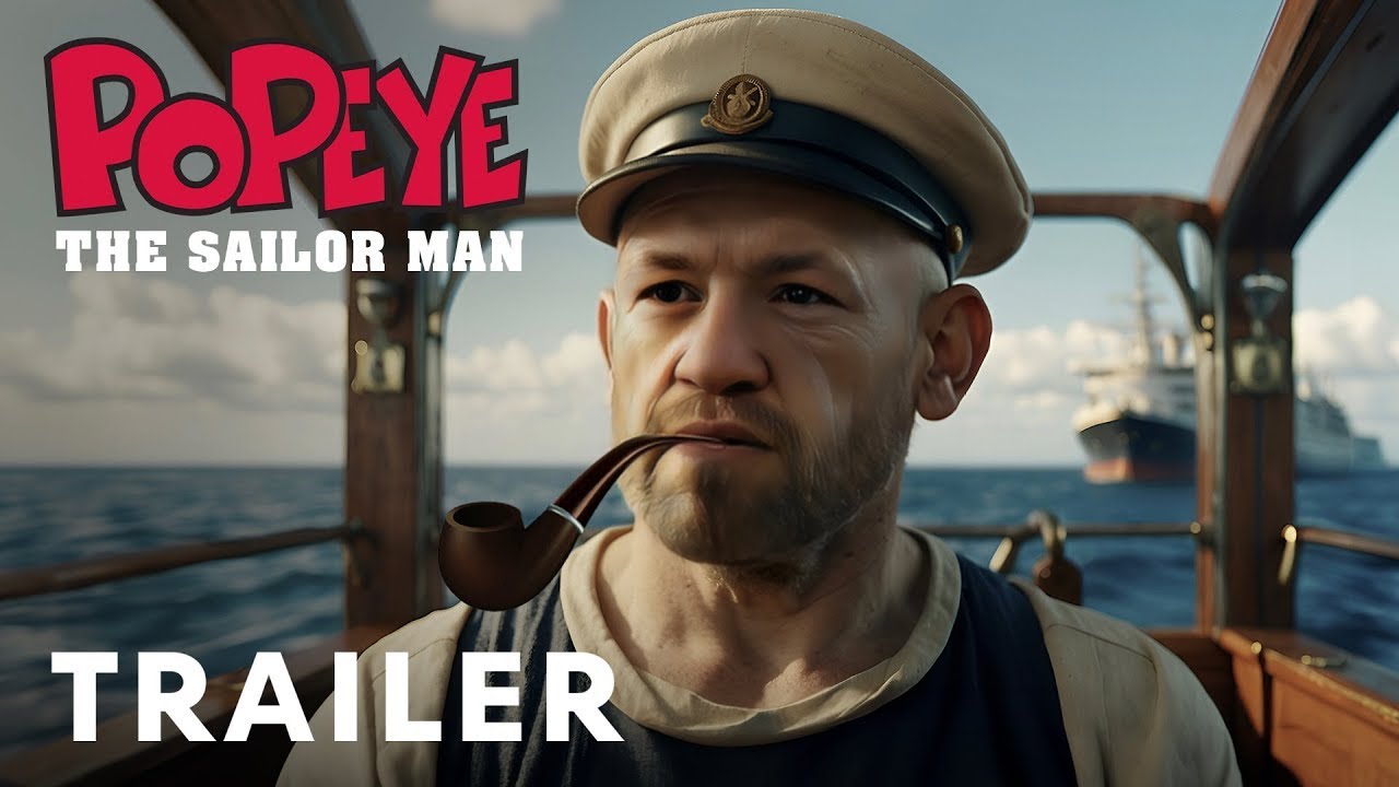 Popeye The Sailor Man - First Trailer _ Conor McGregor, Margot Robbie ...