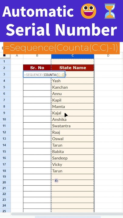 Automatic Serial Number || How to Update Serial Number😎@TechFolkBuzz # ...