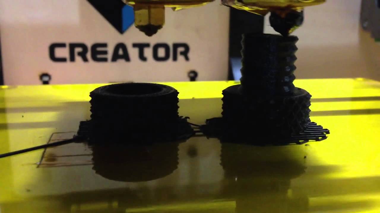 Flash forge creator (replicator) - YouTube