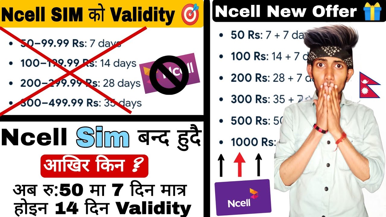 Ncell SIM Cards Can Be Blocked For Various Reasons, Ncell SIM New ...