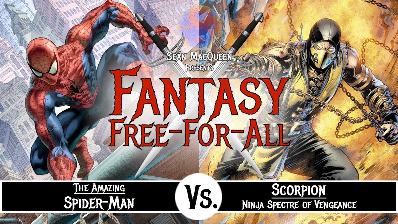 Spiderman Vs Scorpion Mortal Kombat