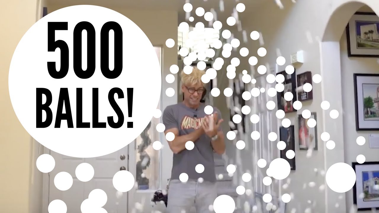 Mind Blowing Trick 500 Ping Pong BALLS HIT ME YouTube mind-blowing-trick-500-ping-pong-balls-hit-me-youtube