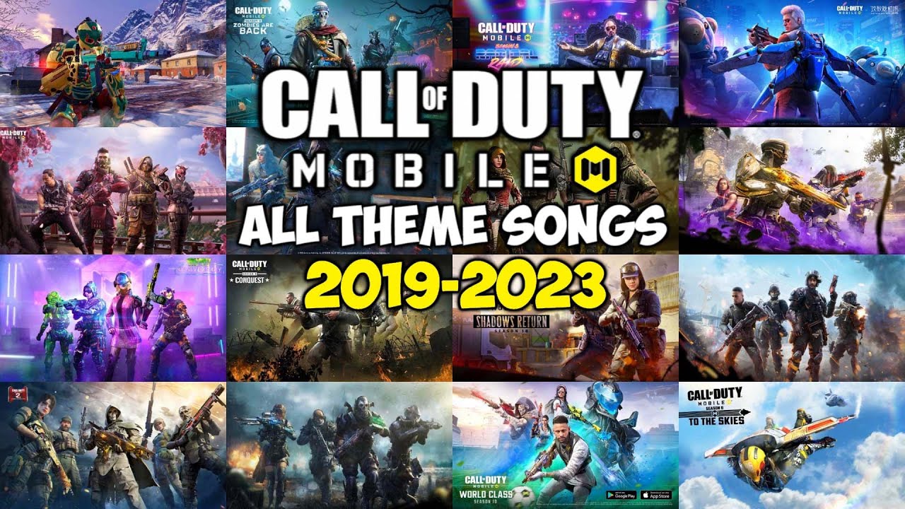 CODM All Theme Songs | 3 Years | 2019-2023 | Anniversary Edition | COD ...
