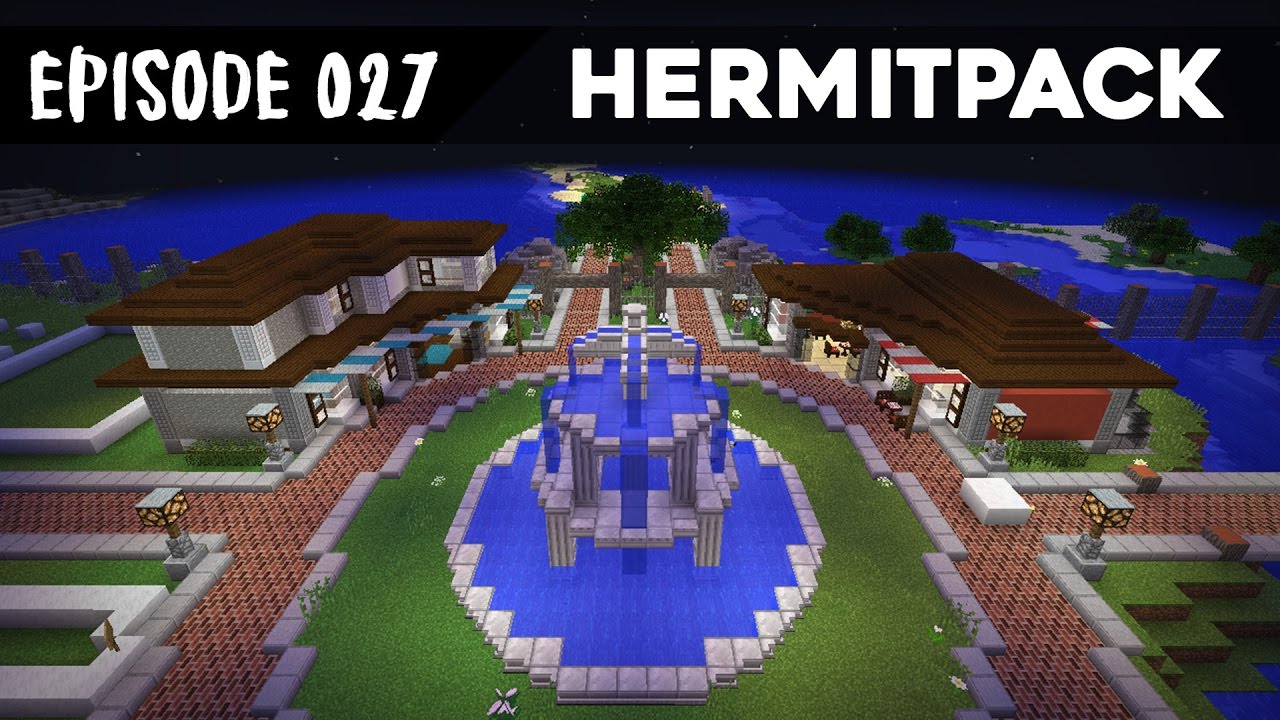 Hermitcraft Modded 027 | MORE BUILDINGS! | Hermitpack - YouTube