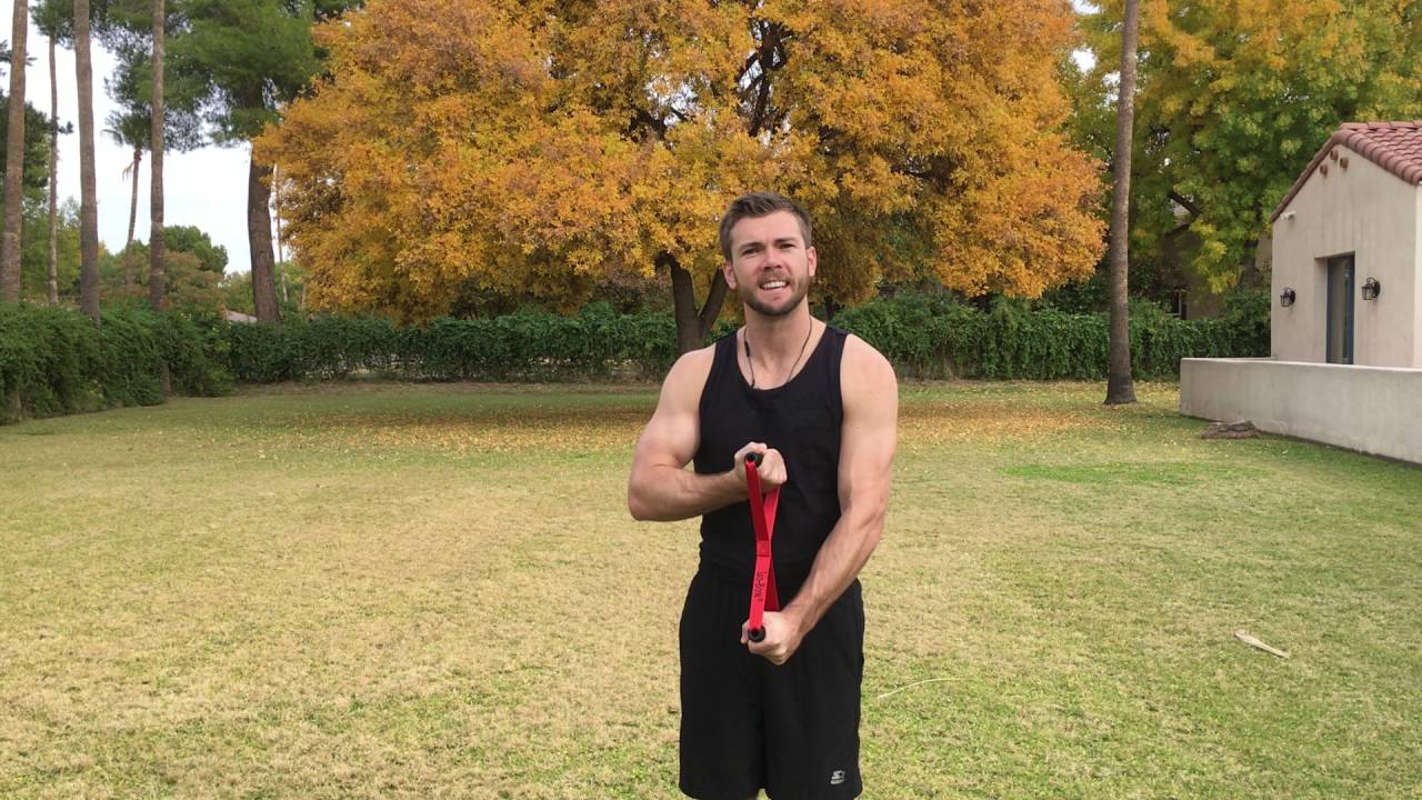 Iso-Bow - Best Bicep Exercise - YouTube