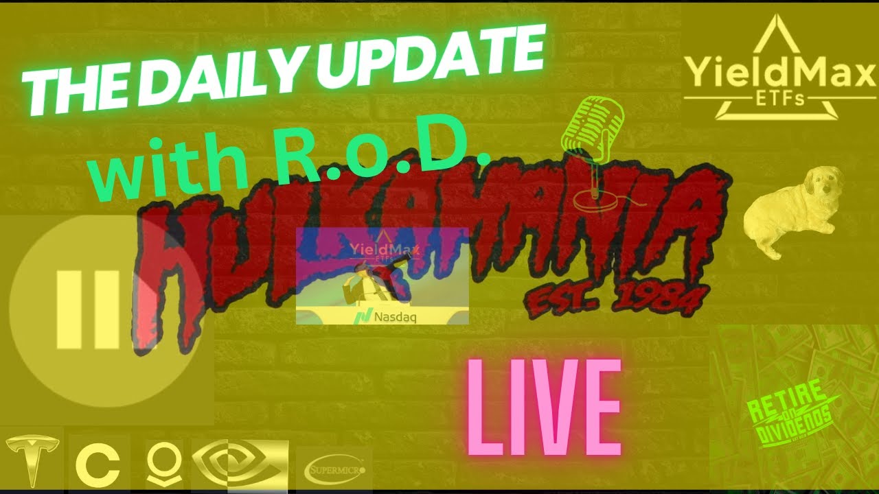 YieldMax ETFs MSTY, TSLY, CONY, PLTY, SMCY LIVE review 7/25/25 + Options Trading Wheel Update ...