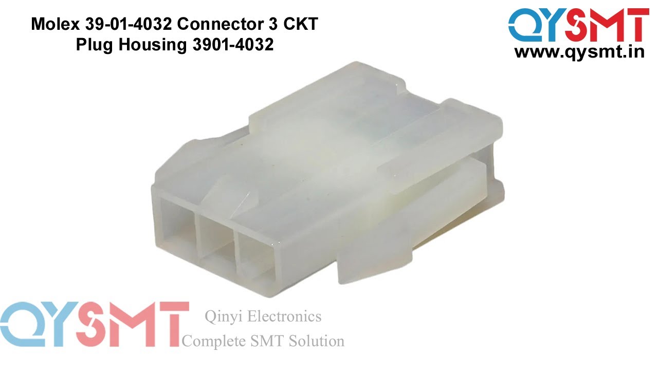 Molex 39-01-4032 Connector Plug Housing - YouTube