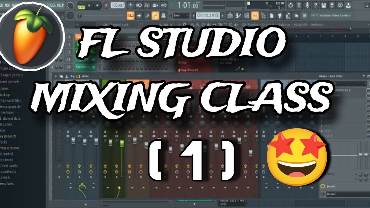 fL studio mixing class 1 // music mixing / /zero se hero 👍 // class no ...