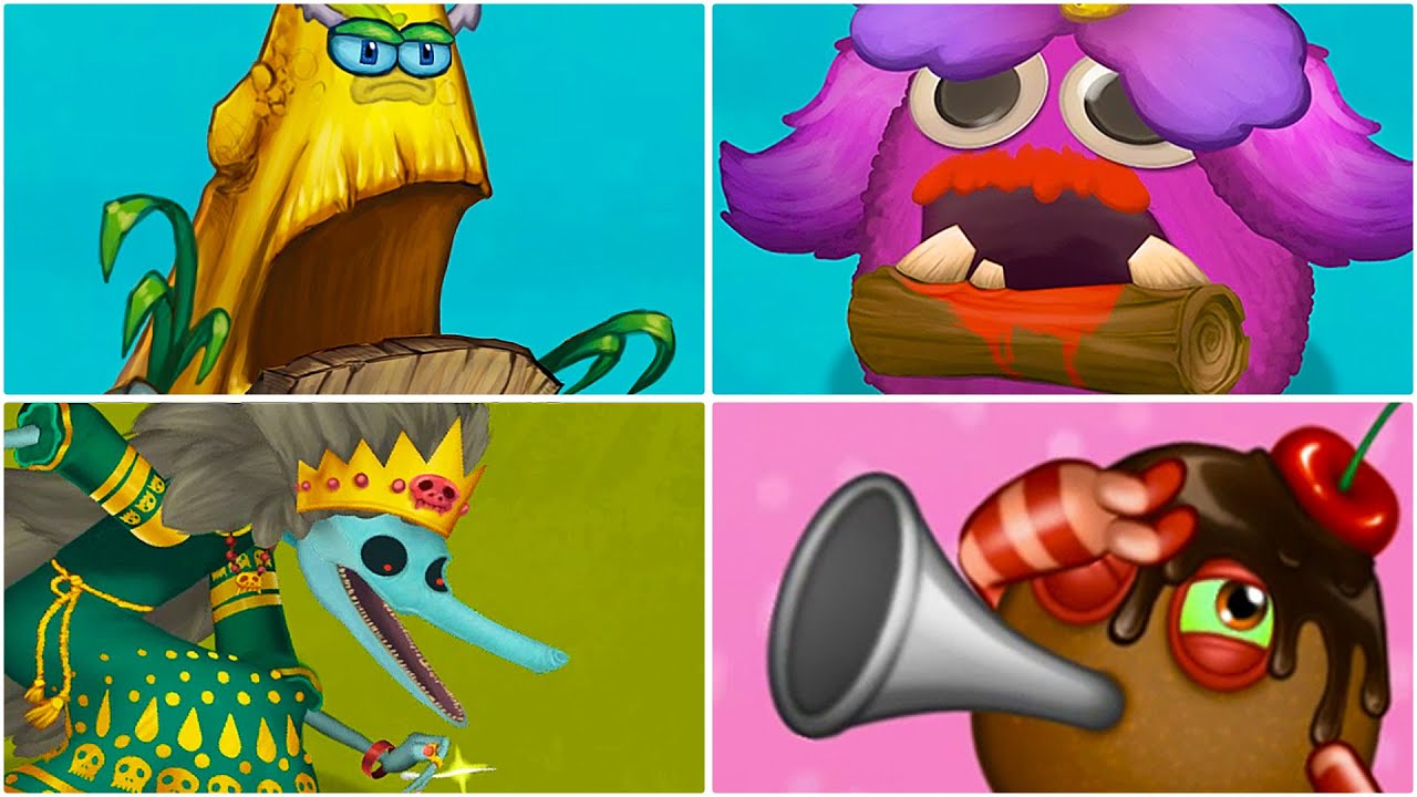 ALL RARE Monsters From The TLL (My Singing Monsters: The Lost ...