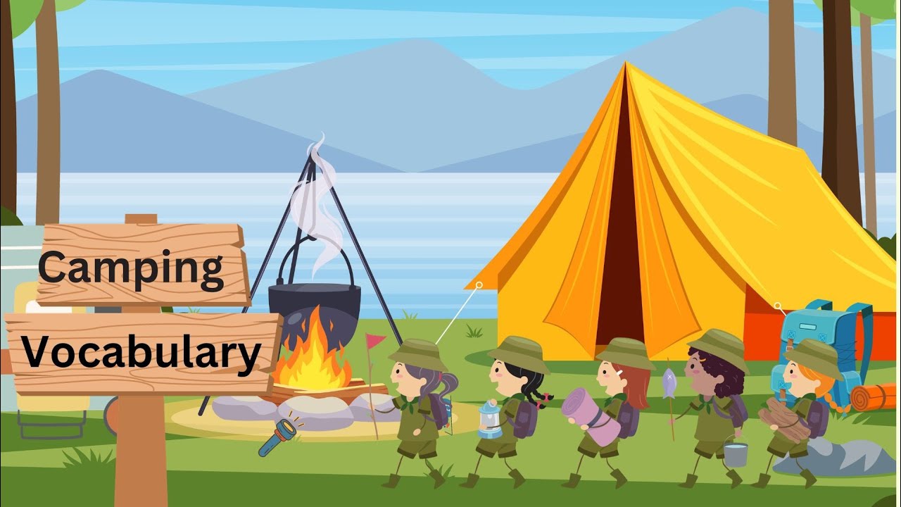 How To Learn English | Camping Words | English Vocabulary - YouTube