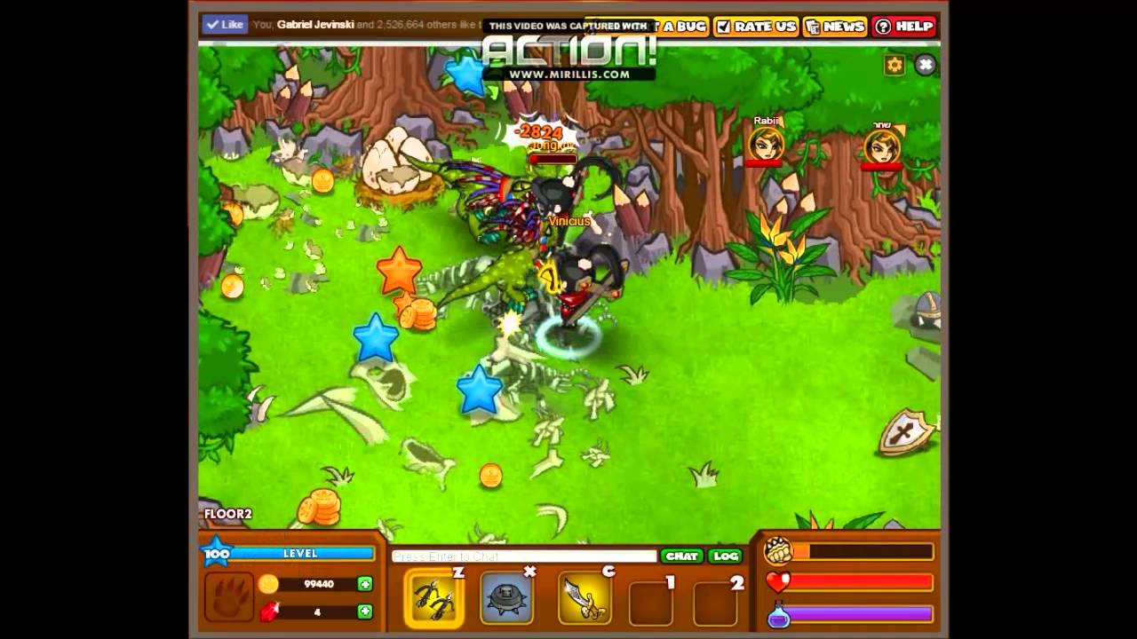 Dungeon Rampage #3 - Cretaceous Park - Vampire Hunter - YouTube