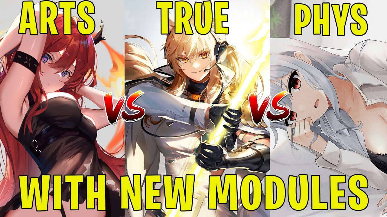 Nearl Alter vs Skadi vs Surtr with Modules- Arknights DPS Boss Killer ...