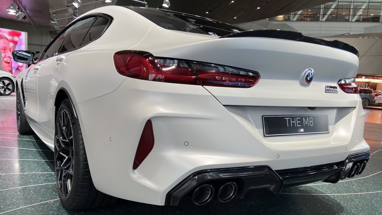 2023 BMW M8 Competition Gran Coupé F93 in Frozen Brilliant White #bmwwelt #m8 - YouTube