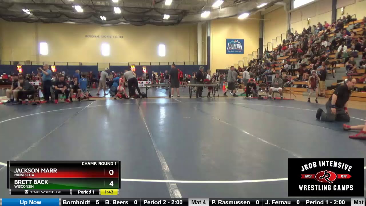14U 125 Jackson Marr Minnesota Vs Brett Back Wisconsin - YouTube