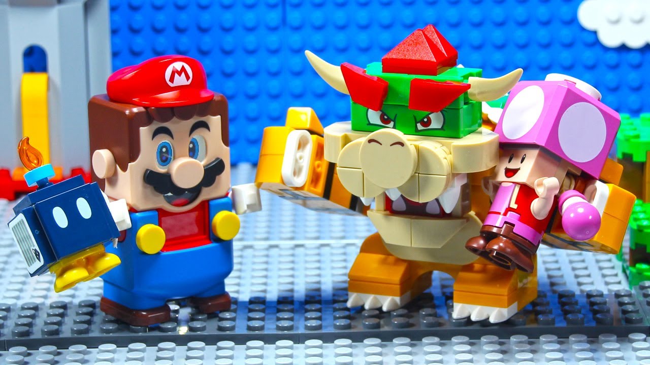 LEGO Super Mario Hostage Rescue Stop Motion Animation - YouTube