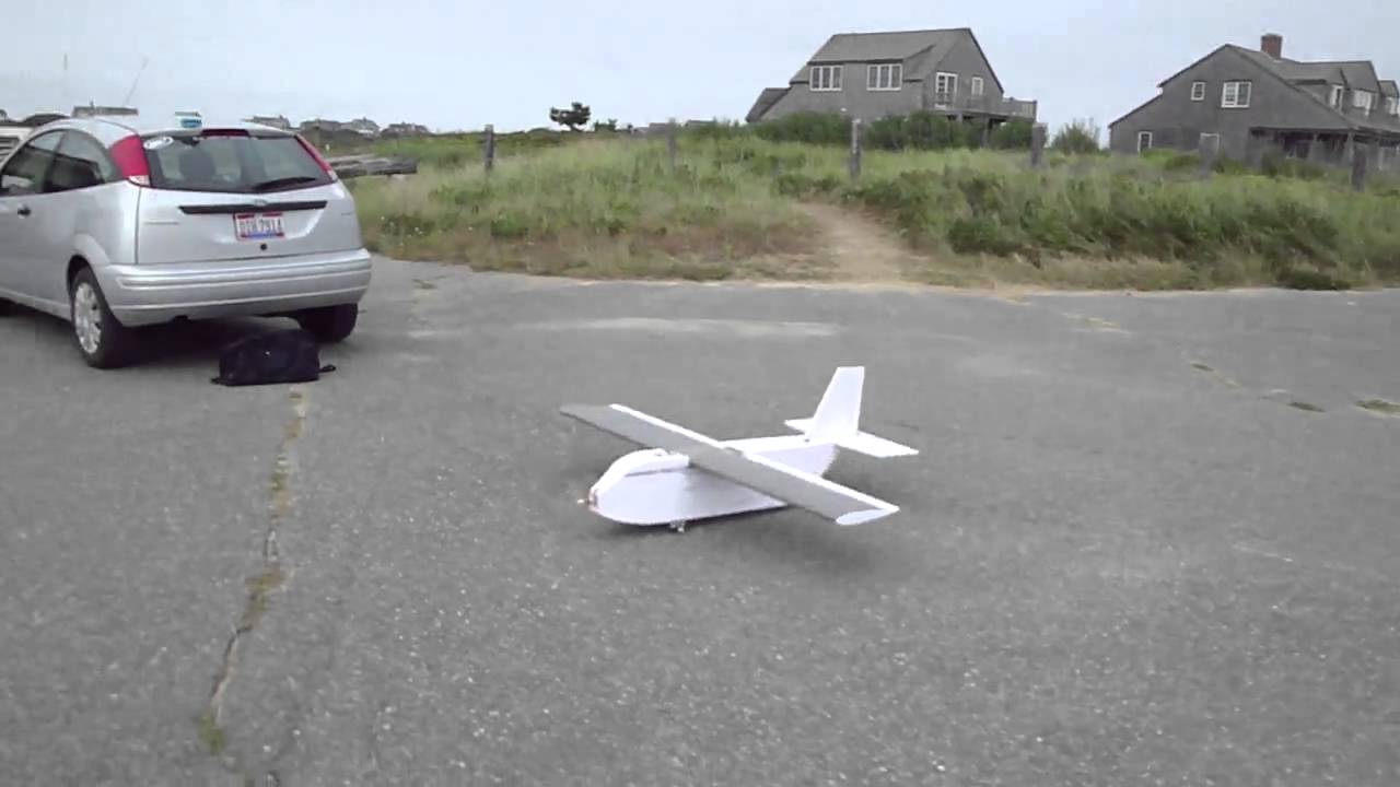 RC Cargo plane! First flight! Awesome!!! - YouTube