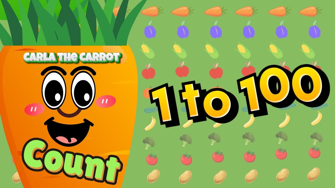 Garden COUNT from 1 to 100 - YouTube