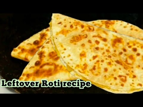 leftover roti recipe/Instant breakfast snack/Leftover roti breakfast ...