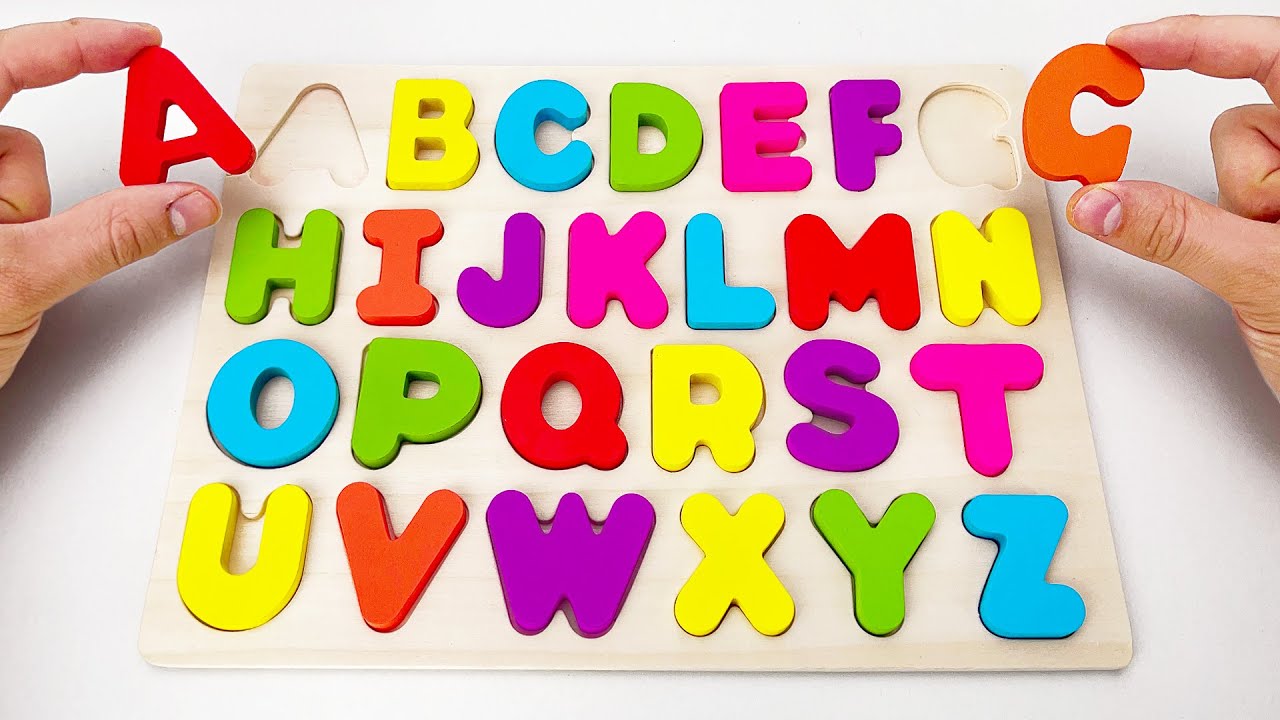 Best Learn ABC Puzzle | Alphabet Fun with Toys | Preschool Learning ...
