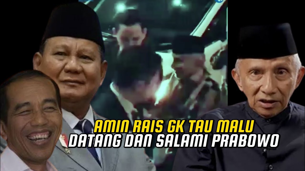 AMIN RAIS SANG GELANDANGAN POLITIK ANIES DIHIANATI AMIN RAIS - YouTube