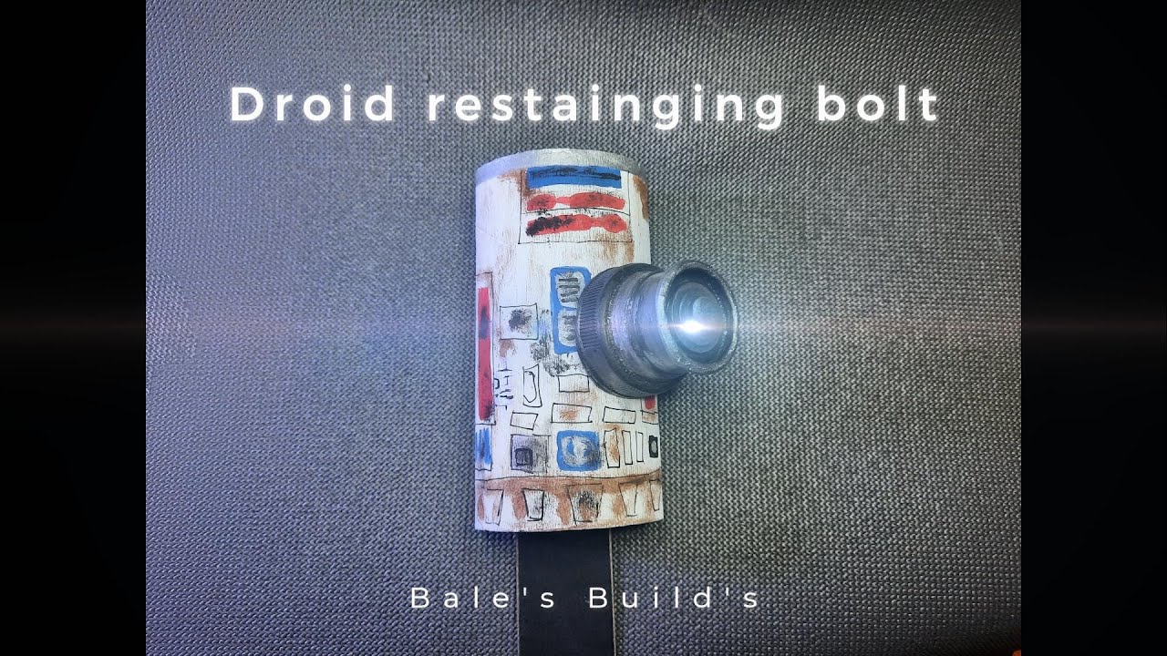 How I made a droid restraining bolt - YouTube