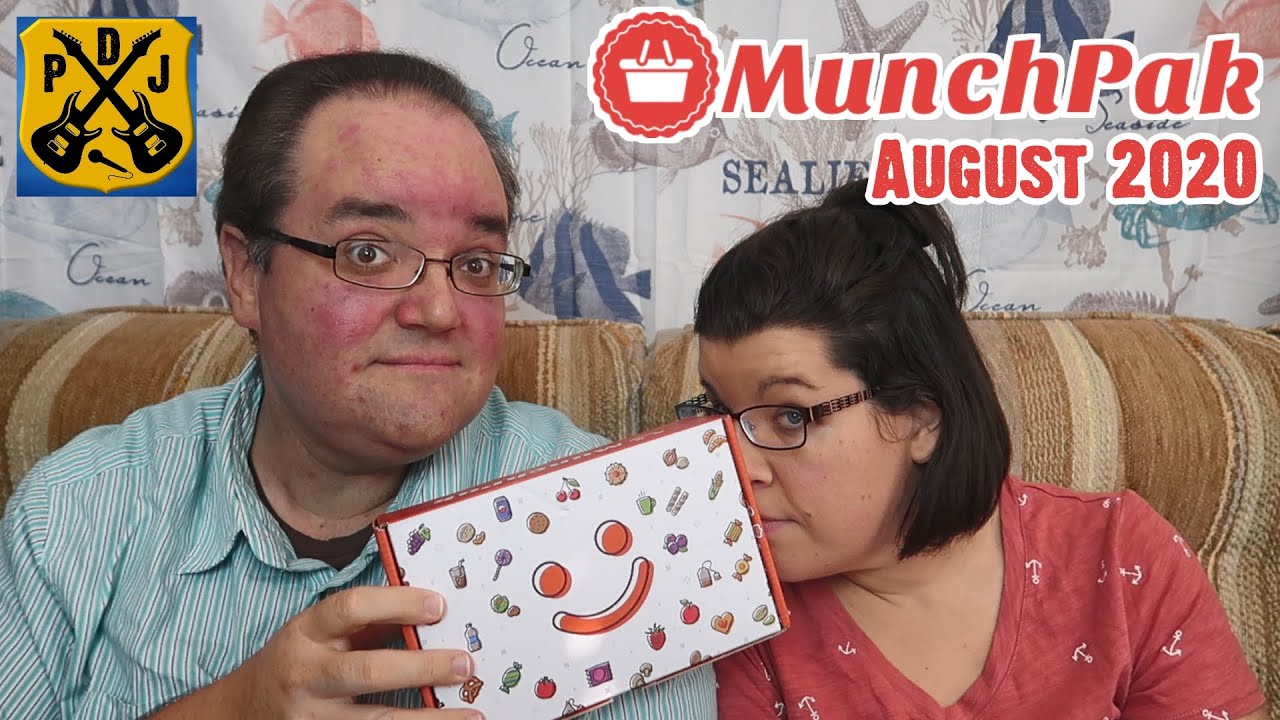 MunchPak Mini Snack Box - August 2020 Unboxing & Taste Test - The ...