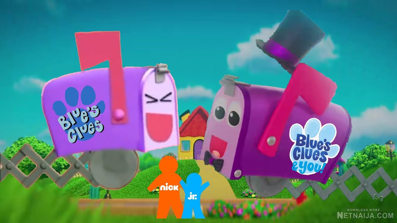 Blue's Clues (1996) VS. Blue's Clues and You! — Mail Time (Duet/Mashup ...