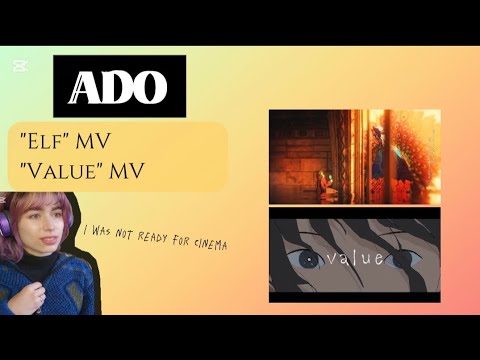 Reacting to #ADO : "Elf" MV and "Value" MV - YouTube