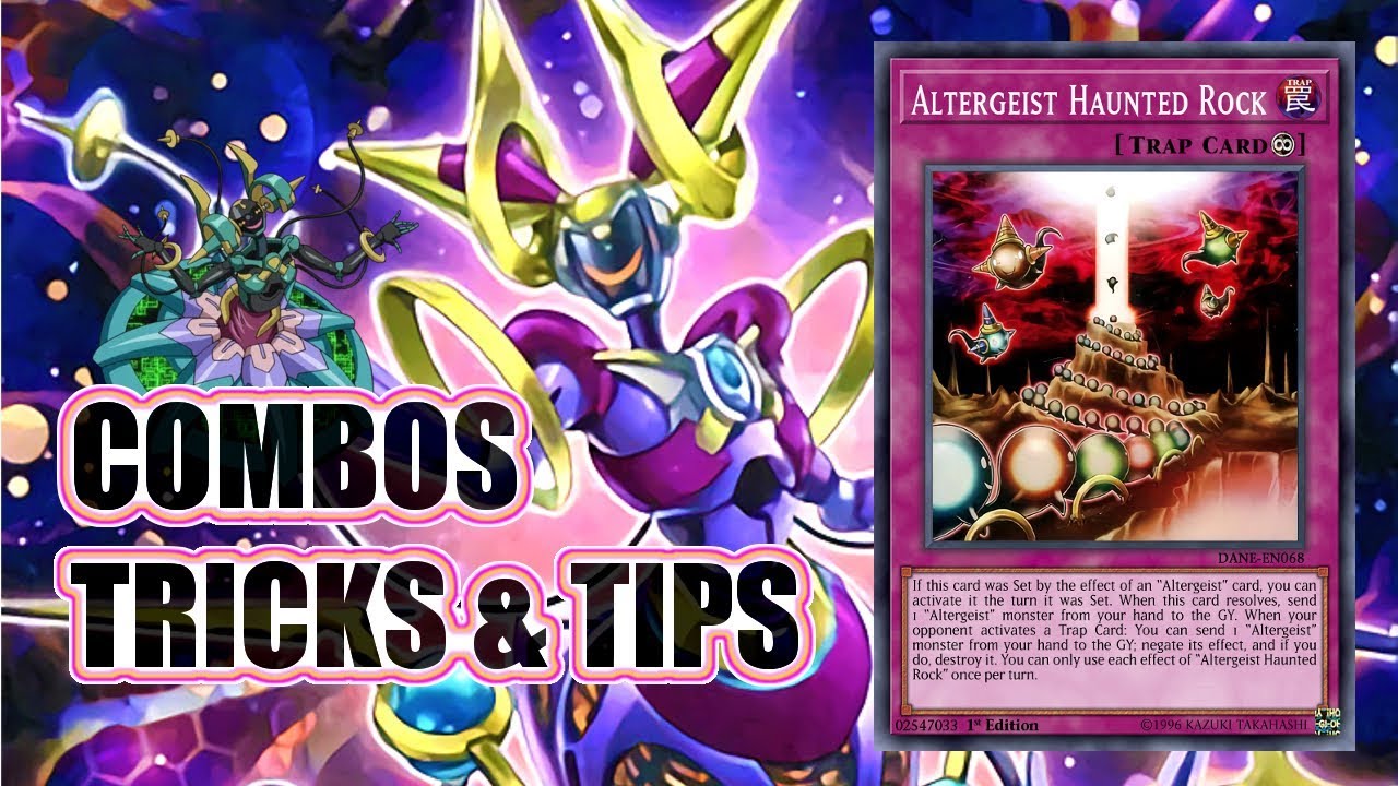 How to use Altergeist Haunted Rock the New Yugioh Card from Dark ...