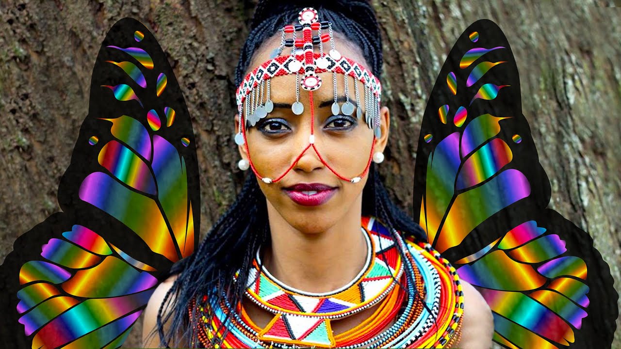 Why the Samburu Females are Called the Butterfly Women of Africa - YouTube