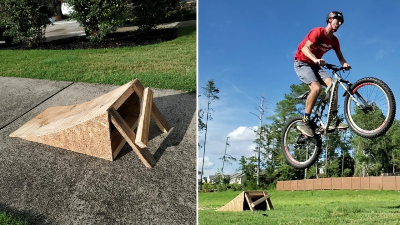 How to Build a MTB/BMX Ramp! - YouTube