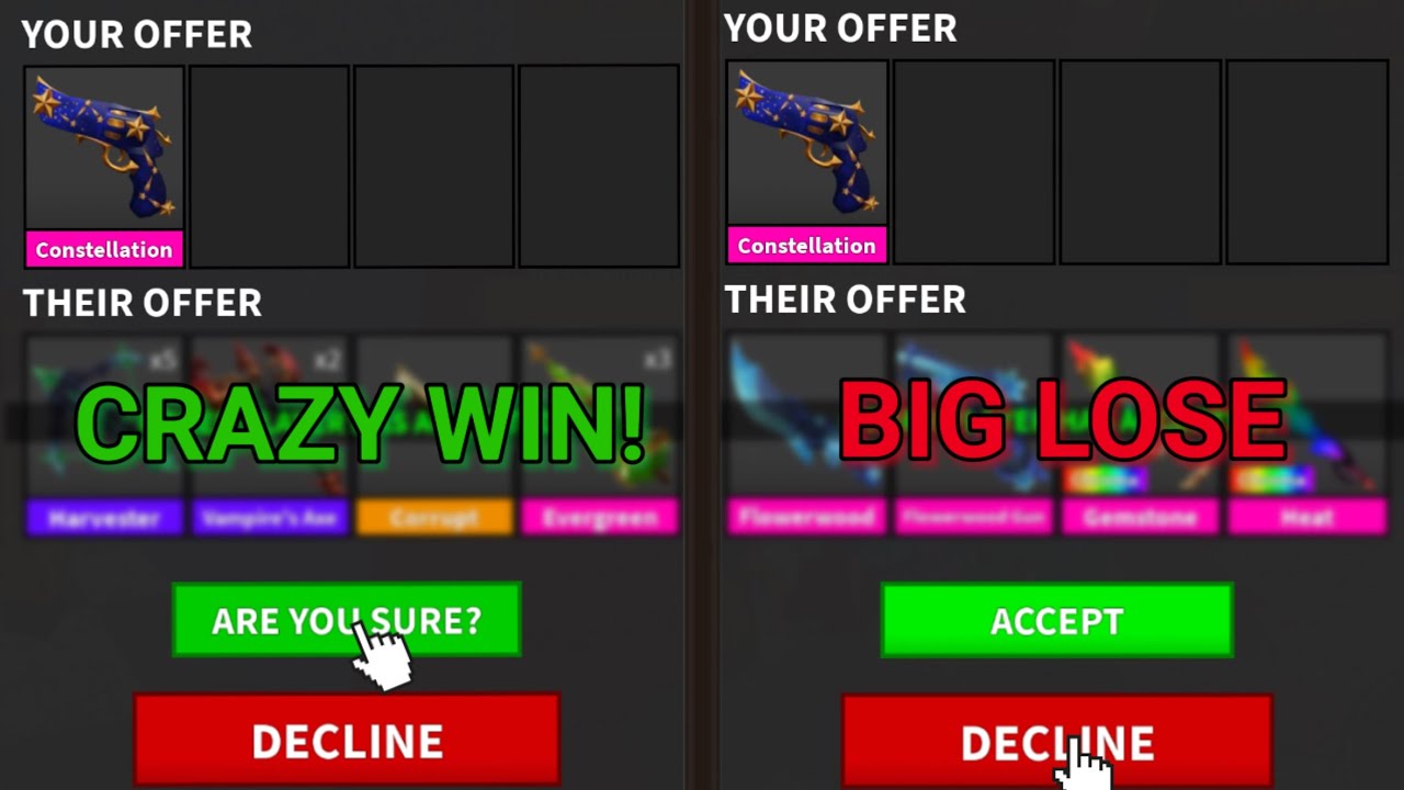 What Do People Offer For Constellation in MM2? Again.. - YouTube