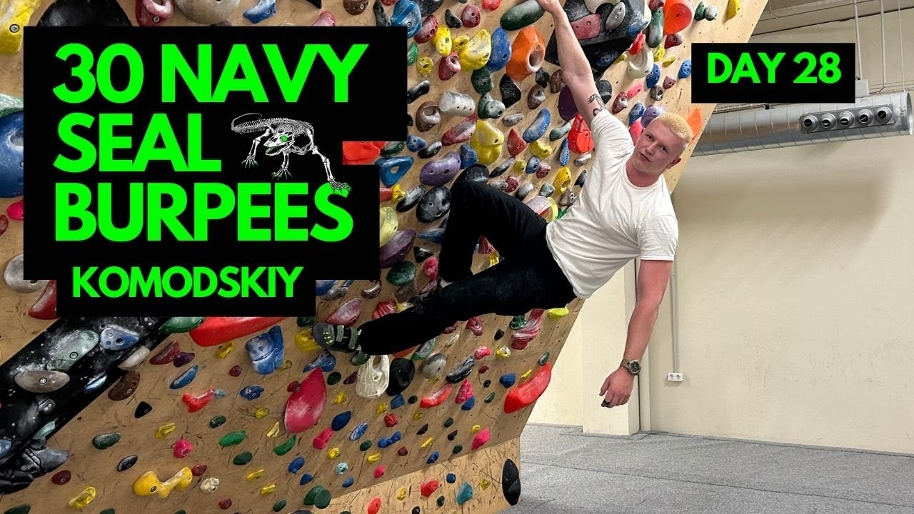 30 Navy SEAL Burpees! Day 28 of 30 - YouTube
