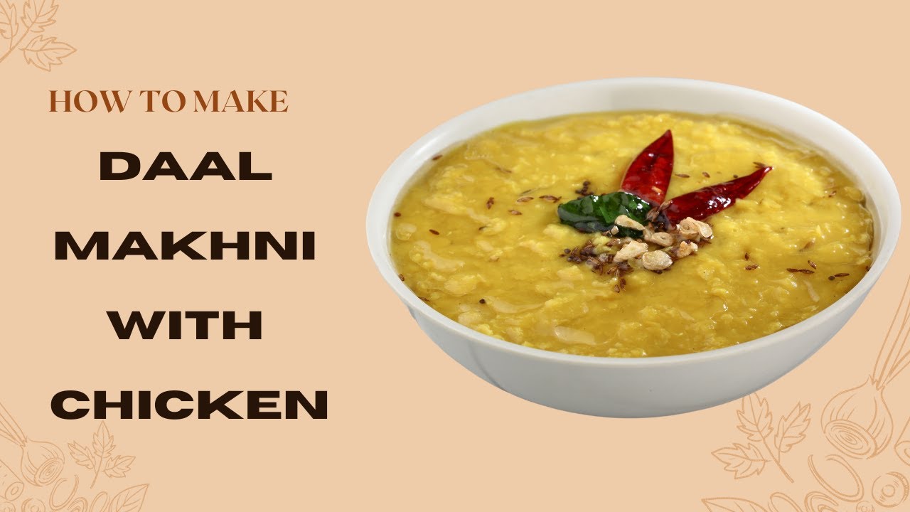 How to cook Daal Makhni with Chicken |Daal Chicken||Haleem Daal| - YouTube