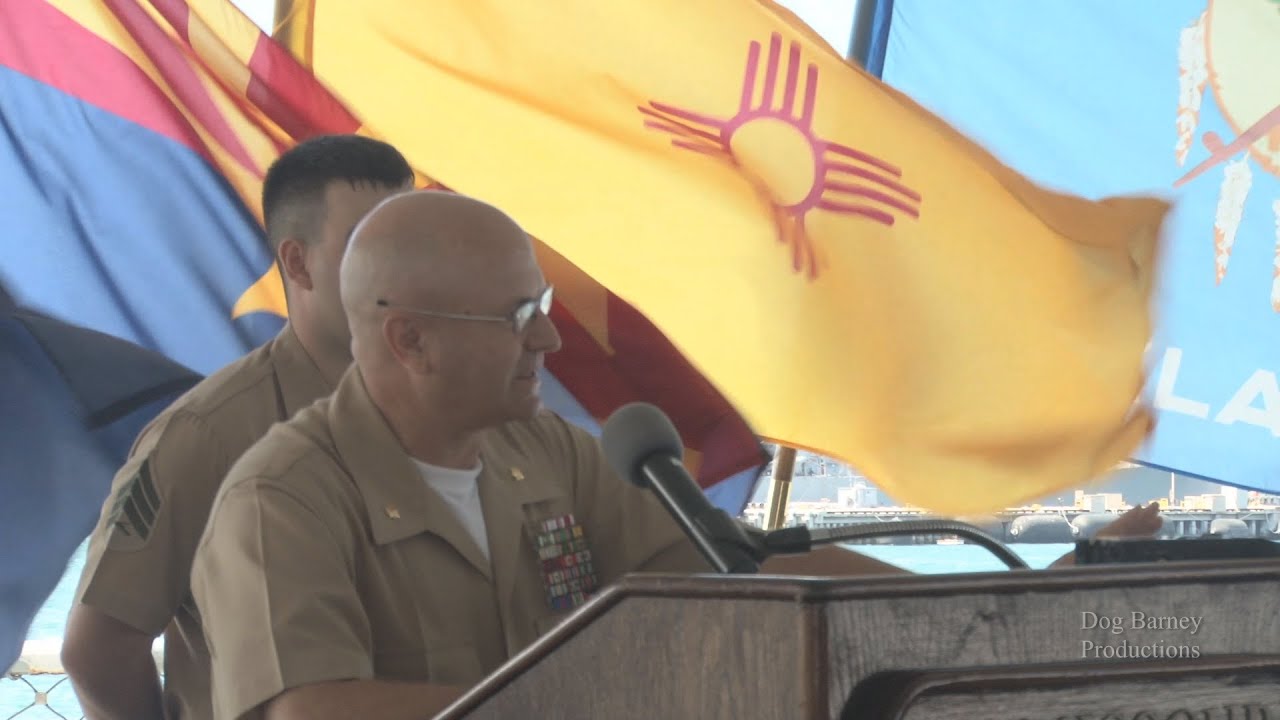 Part 2 of 4 MGySgt Roger Harmon, USMC, Retirement. USS Missouri - YouTube