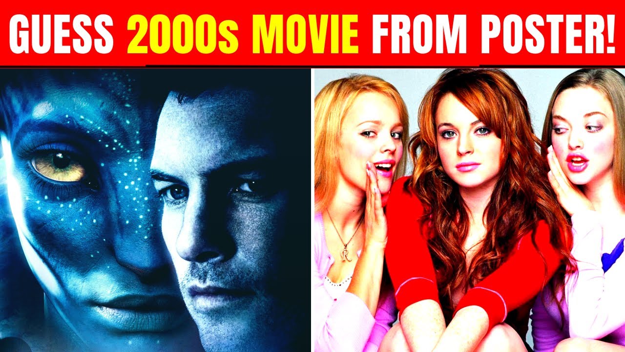 🍿 Can YOU Name These 2000s Movies From Just The Poster? (99% FAIL ...